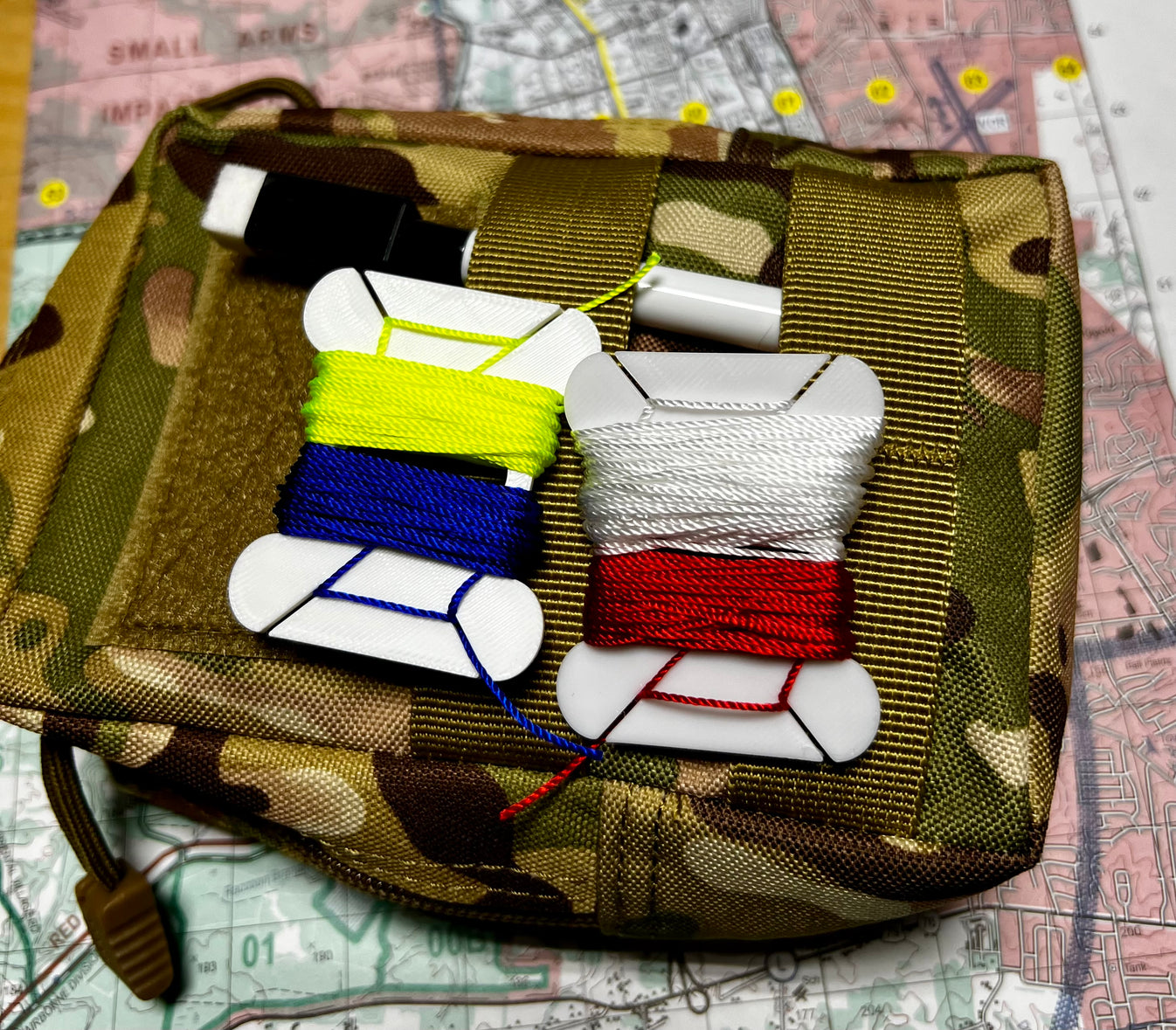 3D Printed Military Terrain Model Kit – Stitched and Printed