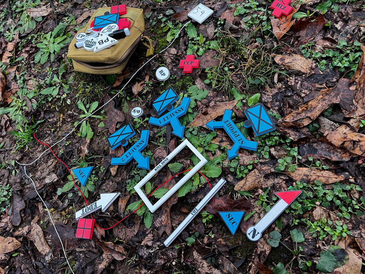 3D Printed Military Terrain Model Kit – Stitched and Printed